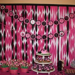 Ladybug pink and black / Birthday "Kaylee bug's First Birthday" | Catch ...