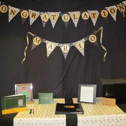 Graduation/End of School "Mario's High School Graduation" | Catch My Party