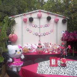 **BLINGED out HELLO KITTY** / Birthday "Allies 8th Birthday Party ...