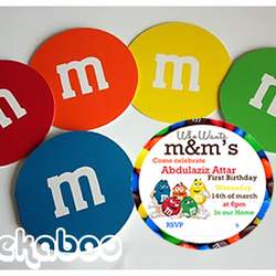 m&m's / Birthday "M&m's" | Catch My Party