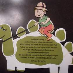 All about dinosaurs! / Birthday "Cooper's Dino-Riffic 2nd Birthday ...