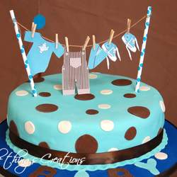 Brown and Blue clothes and airplane / Baby Shower "Brown and Blue Boy ...