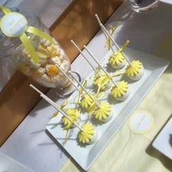 Yellow & White / Tea Party "Sunny High Tea" | Catch My Party