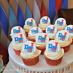 Trains / Birthday "Red and Blue Train Party" | Catch My Party