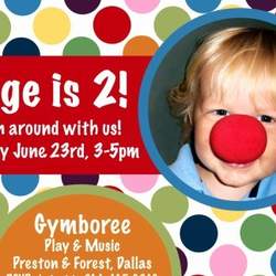 Rainbow, Art, Clown / Birthday "Gage's 2nd Gymboree Birthday" | Catch ...