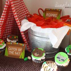 Woodland Forest / Birthday "Woodland Camping Party" | Catch My Party