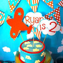 Airplane / Birthday "Customer Airplane Party (Daily Dimples)" | Catch ...