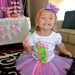 Dinosaurs / Birthday "Alaina's 2nd Pink Dinosaur Birthday Party ...