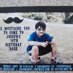 mustache party / Birthday "We MUSTACHE You To Party" | Catch My Party