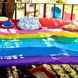 Birthday "Chevron Rainbow Party" | Catch My Party