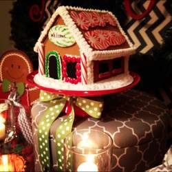 Gingerbread / Christmas/Holiday "Family Christmas Party" | Catch My Party