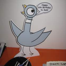 Mo Willems Don't Let The Pigeon Drive The Bus Party / Birthday "6th ...