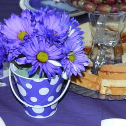 Tea Party / Birthday "Purple Polka Dot Tea party" | Catch My Party