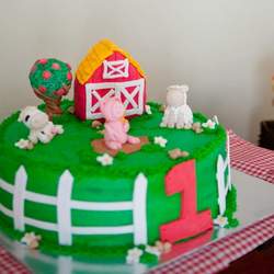 Farmyard / Birthday "Farmyard 1st Birthday Party" | Catch My Party