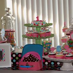 Polka Dots / Birthday "Polka Dot 1st Birthday" | Catch My Party