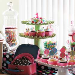 Polka Dots / Birthday "Polka Dot 1st Birthday" | Catch My Party