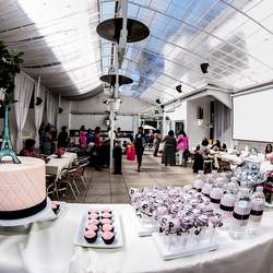 Parisian, French, Paris, Pink, Pink and black / Baby Shower "Bebe ...