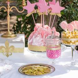 Princess / Birthday "Royal Pink & Gold Birthday Bash" | Catch My Party