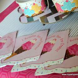 End of School party/Ice Cream Social / Graduation/End of School "Tasty ...