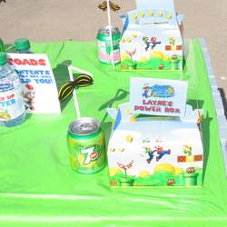 Super Mario Bros / Birthday "Super Mario Sunshine Pool Party" | Catch ...