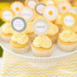 Sunshine Chevron / Birthday "You Are My Sunshine Chevron Party" | Catch ...