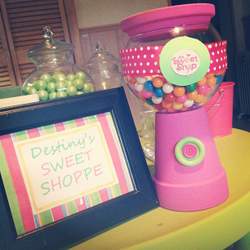 Sweet Candy Shoppe / Birthday "Destiny's Sweet Shoppe Celebration ...
