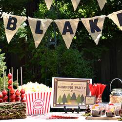 Backyard Campout / Birthday "Blake's 9th Backyard Campout Birthday ...