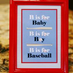 Baby Shower "Baseball Baby Shower" | Catch My Party