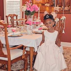 Pink Princess / Tea Party "Pink princess tea party" | Catch My Party