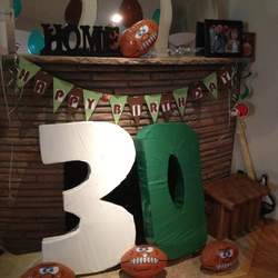 Football / Birthday "30th birthday" | Catch My Party