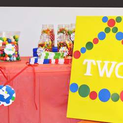 Balls / Birthday "Bright & Bouncy Ball 2nd Birthday" | Catch My Party