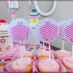 Our Little Cupcake / Birthday "Cupcake Inspired Dessert Table" | Catch ...