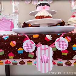 Our Little Cupcake / Birthday "Cupcake Inspired Dessert Table" | Catch ...