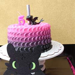 How to train your Dragon / Birthday "Toothless Girly Birthday" | Catch ...