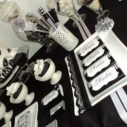 black and White / Birthday "black and white" | Catch My Party