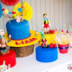 Pinocchio / Birthday "Liam's 3rd Pinocchio Party" | Catch My Party