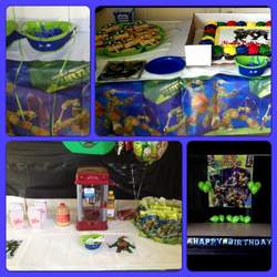 Ninja Turtle- TMNT / Birthday "Birthday/Pool Party" | Catch My Party