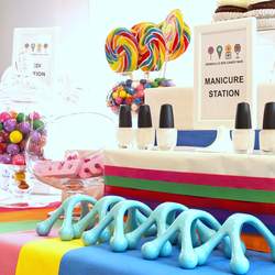 spa & candy / Birthday "Kendall's Spa Candy Bar Birthday" | Catch My Party