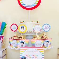Arts & Crafts / Birthday "Rainbow Art Party" | Catch My Party