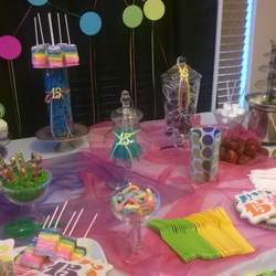 Neon / Glow in the Dark / Quinceañera "Patricia's Quince Neon Sweet ...