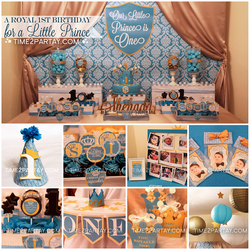 Prince / Birthday "A Royal First Birthday for a Little Prince" | Catch ...
