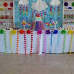 Rainbows / Birthday "farah's rainbow sweet table" | Catch My Party