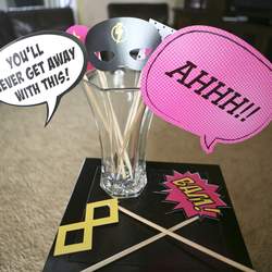 BAM! Girl Superhero / Birthday "BAM! Girl Superhero - Sherese's 10th ...