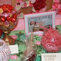 Shabby chic / Baptism " baptism candy table " | Catch My Party