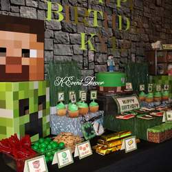 Minecraft / Birthday "Minecraft world" | Catch My Party