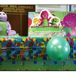 barney / Birthday "Barney soccer party" | Catch My Party