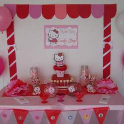 Hello Kitty / Birthday "Red and Pink Hello Kitty Party" | Catch My Party