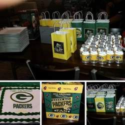 Green Bay Packers Theme Birthday Party / Birthday "Green Bay Packers ...