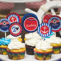 Nautical Mickey Mouse / Birthday "Nolan's Nautical Mickey Birthday ...