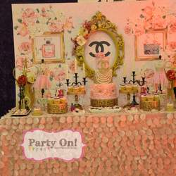 chanel / Engagement "reception table " | Catch My Party